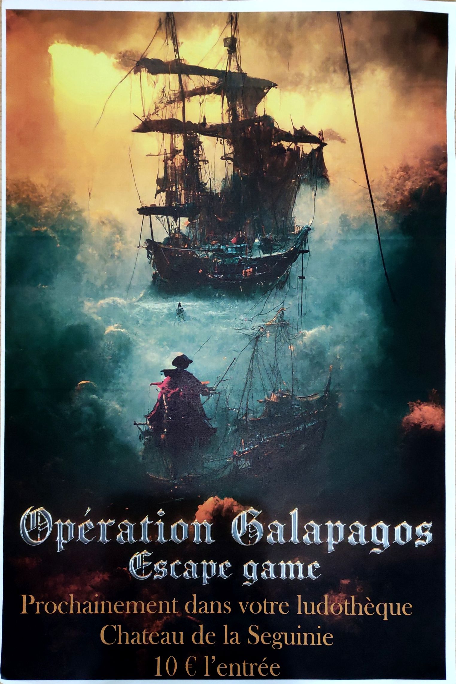 [En pause]Escape Game: Opération Galapagos (avec accord) – Ludothèque ...